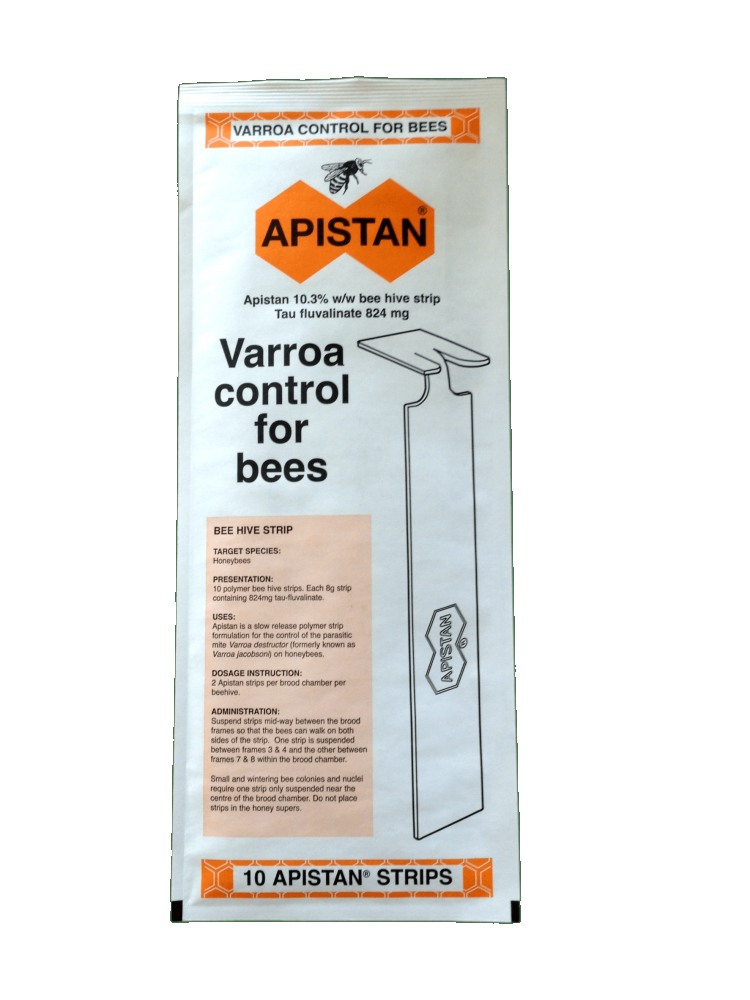 Apistan Varroa Control - By VITA - Pack of 10 Strips - Exp Mar 2027