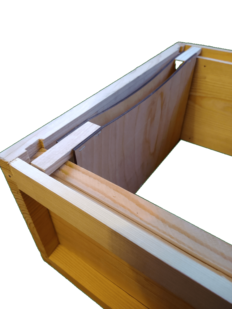 Frame Feeder for a British National Brood Box