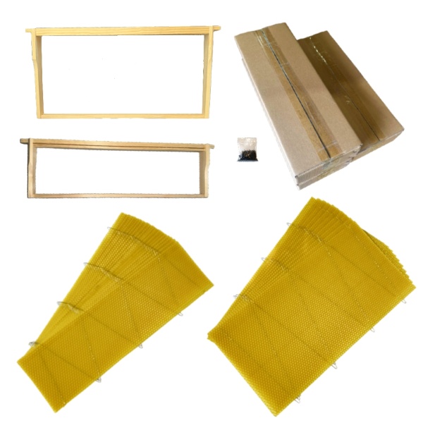 Complete Beginner Beekeeping Kit: Full Hive - Suit - Tools