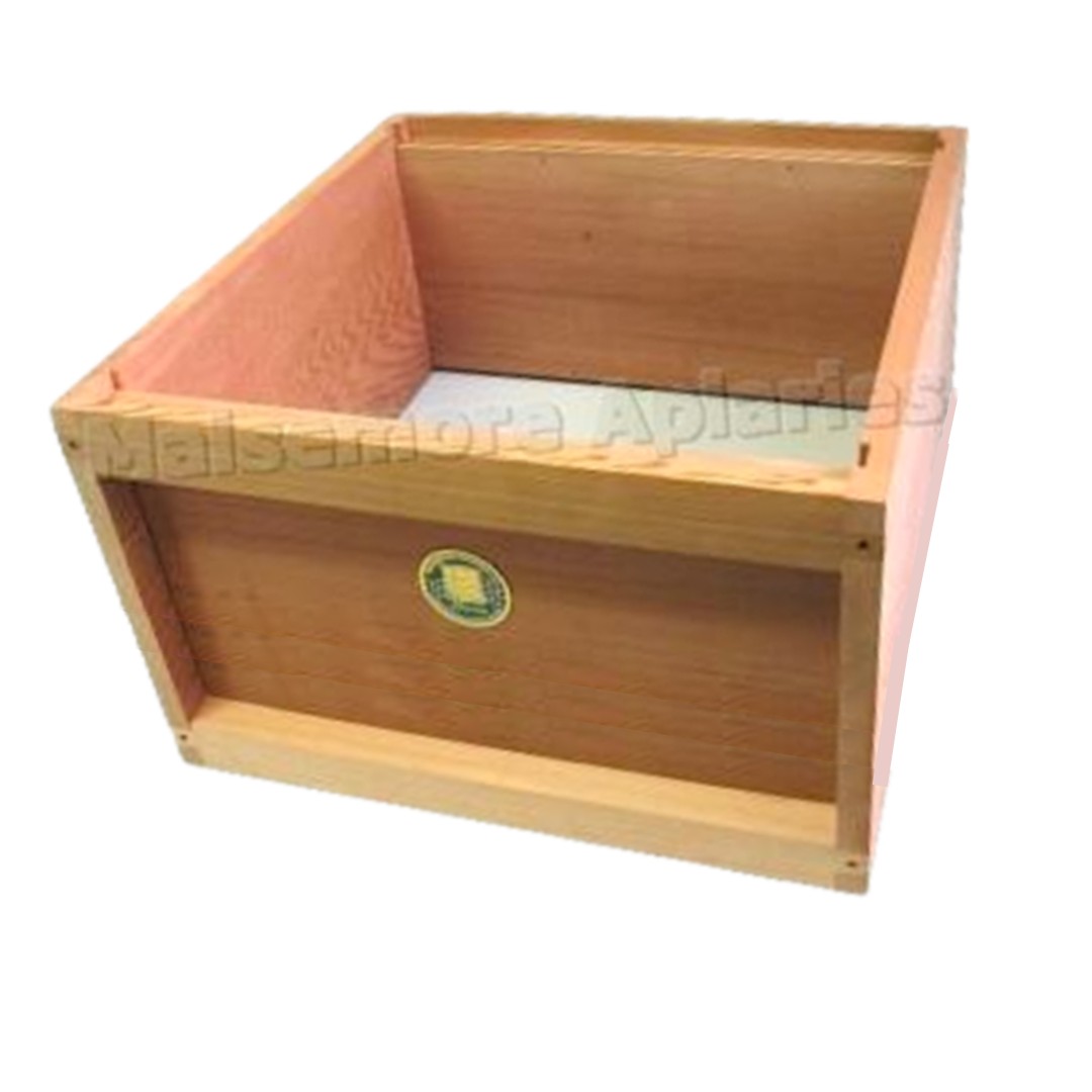 14x12" Brood Chamber for a National Beehive - Cedar