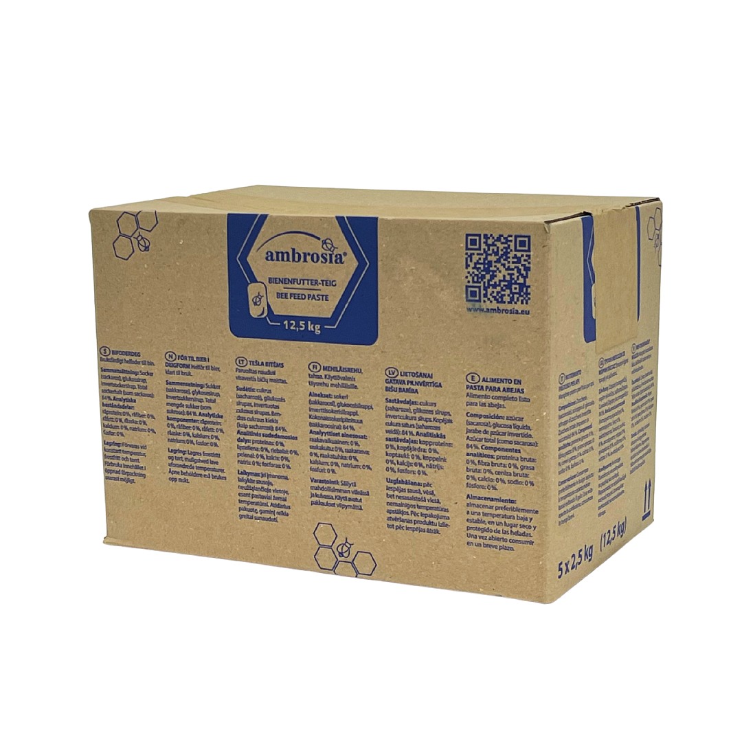Bee Feed Ambrosia Fondant Winter Beekeeping Food 2.5kg