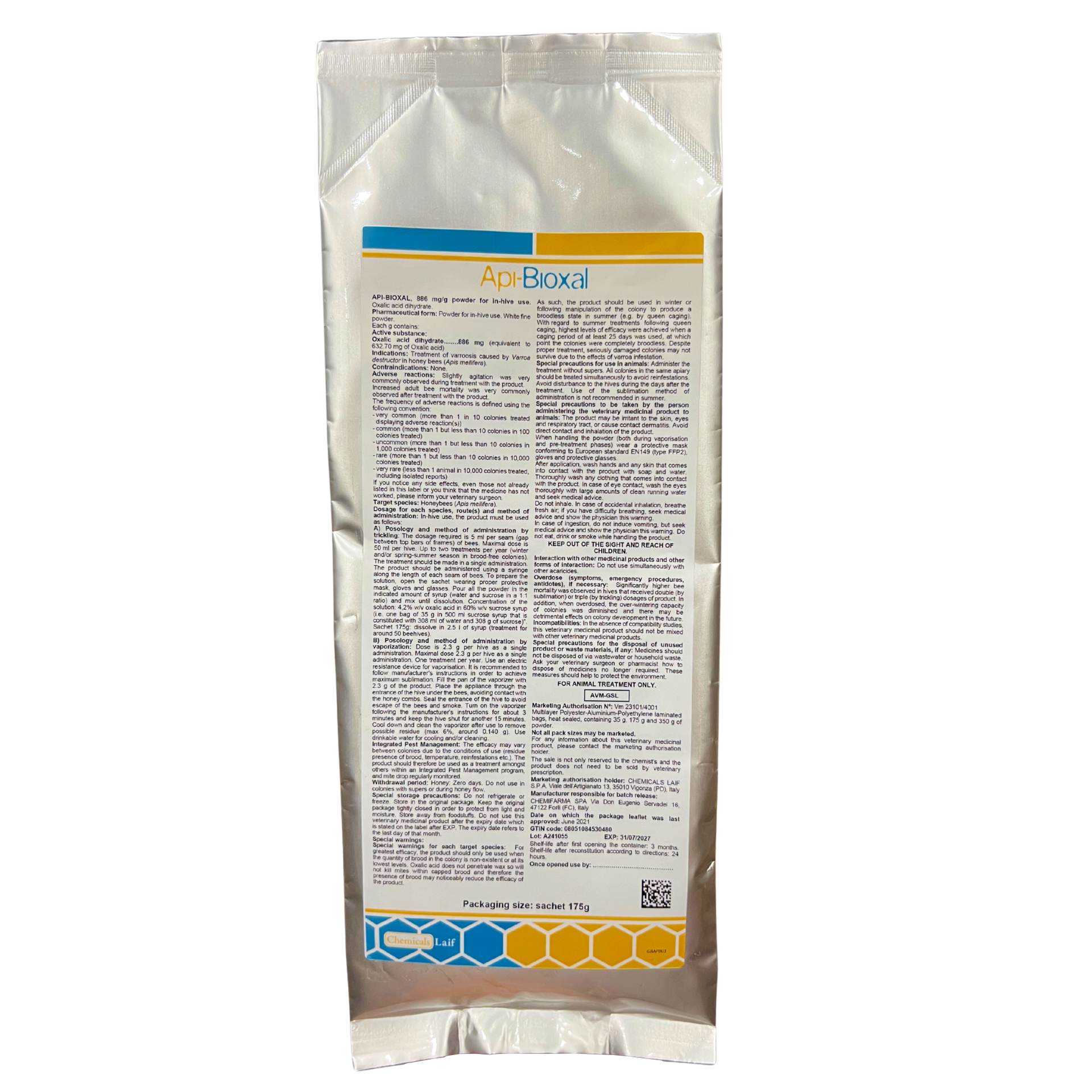 Api-Bioxal (175g) - Varroa Control - July 2028