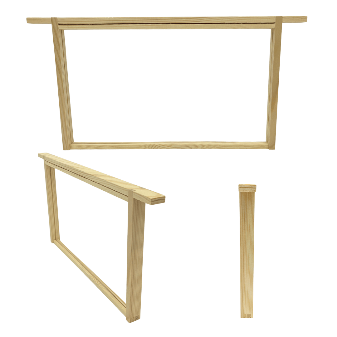 DN1 x 10 - British National - Deep Brood Frames