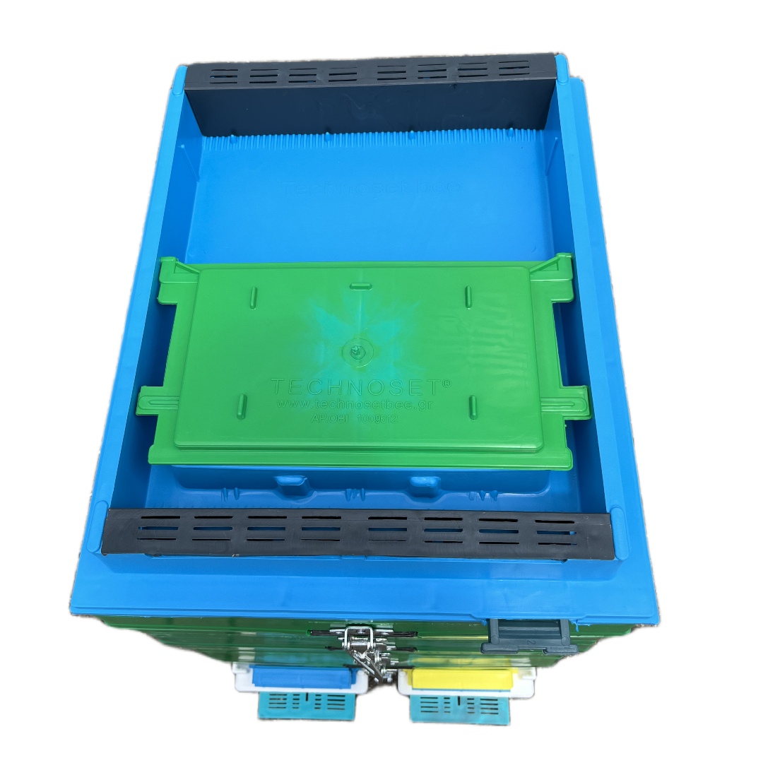 Complete Technoset Langstroth Hive Kit - Green