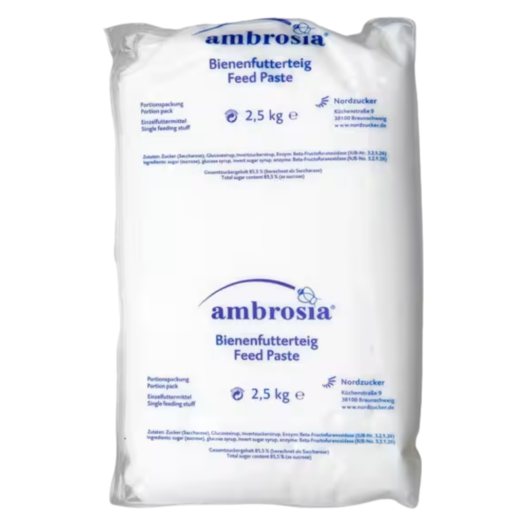 Bee Feed Ambrosia Fondant Winter Beekeeping Food 2.5kg