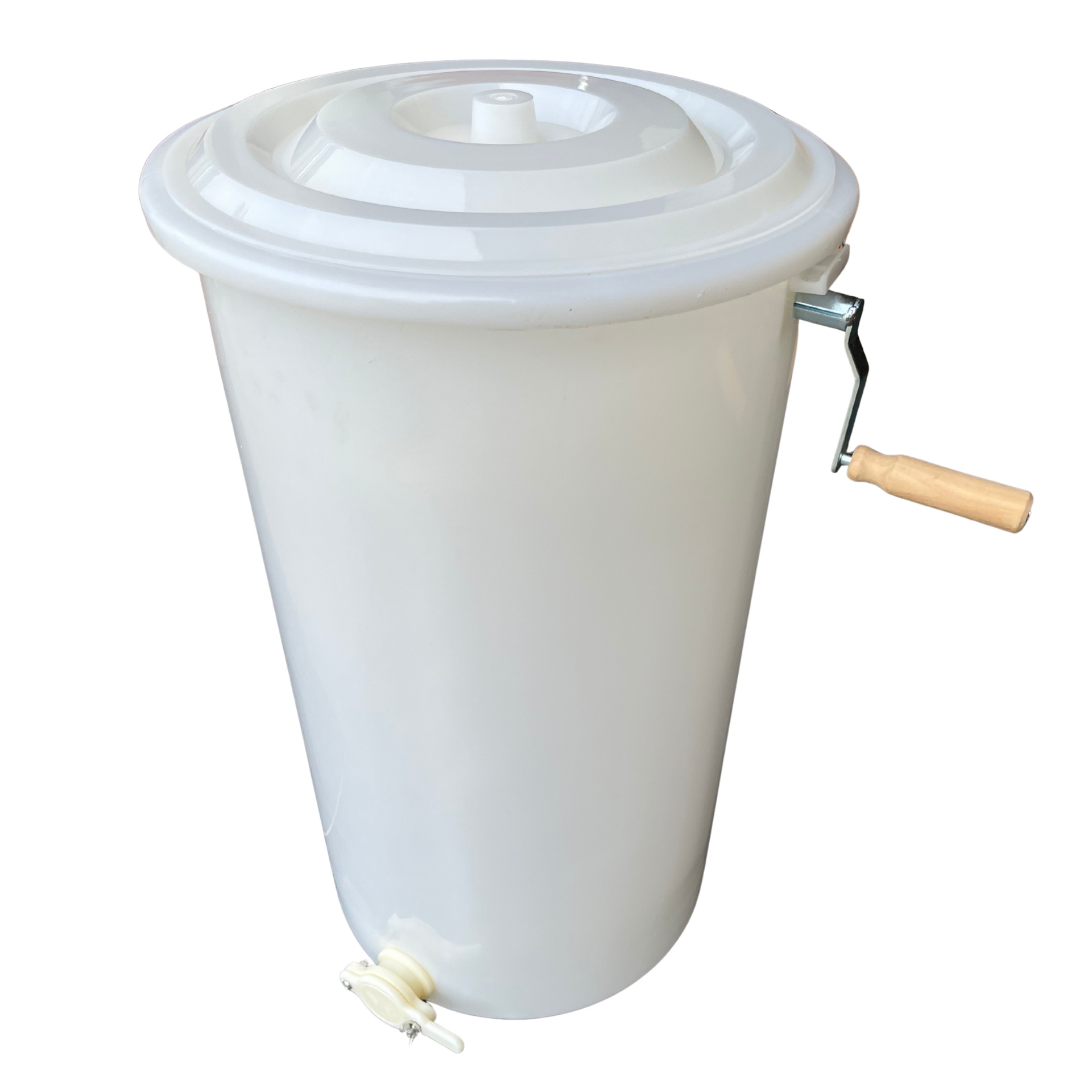 Plastic 2 Frame Manual Honey Extractor - National Processing