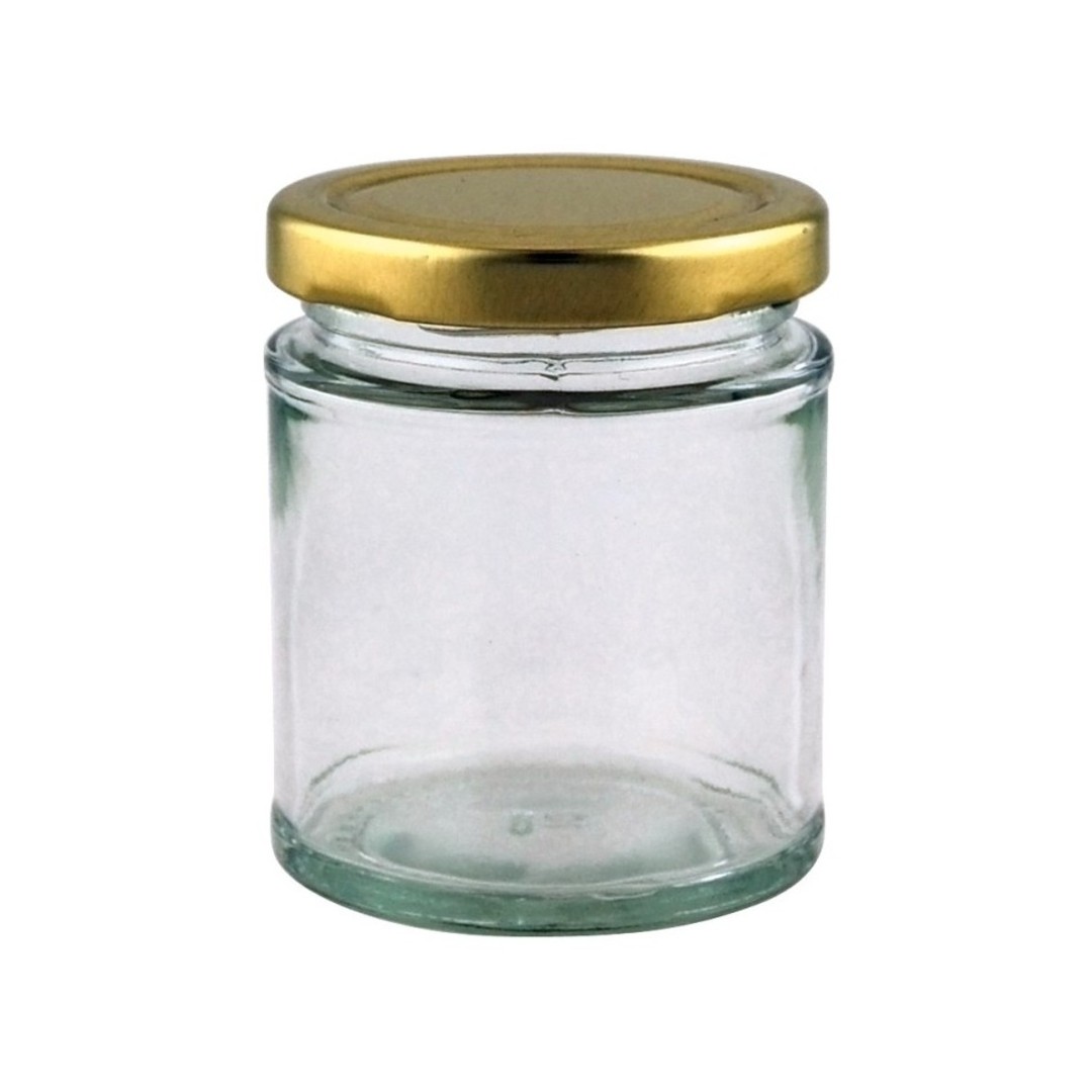 300ml (12oz - 340g) Glass Panel Honey Jar - Pack of 28
